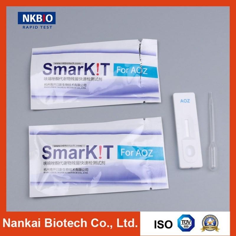 4-in-1 Nitrofurans (AOZ+AMOZ+SEM+AHD) Rapid Test Kit for Honey