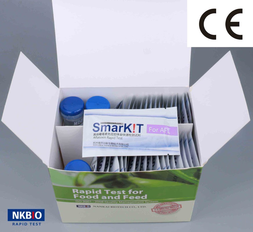 Aflatoxin B1 Rapid Test Kit for Poultry Feed (Mycotoxin Test Strip)