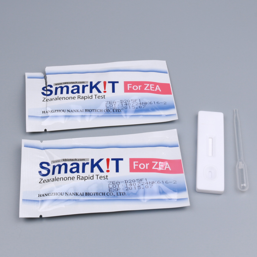 Zearalenone rapid diagnostic one step test kits for feeds and grains