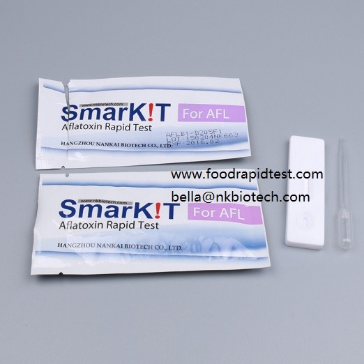 Aflatoxin B1 B2 G1 G2 Rapid Test Kit(Mycotoxin Test Strip)
