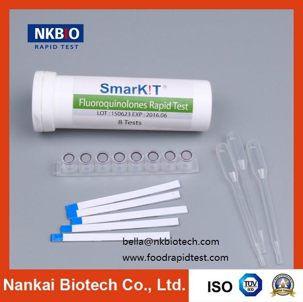 Fluoroquinolone Diagnostic Test Kit in Milk (Milk antibiotic test kit)