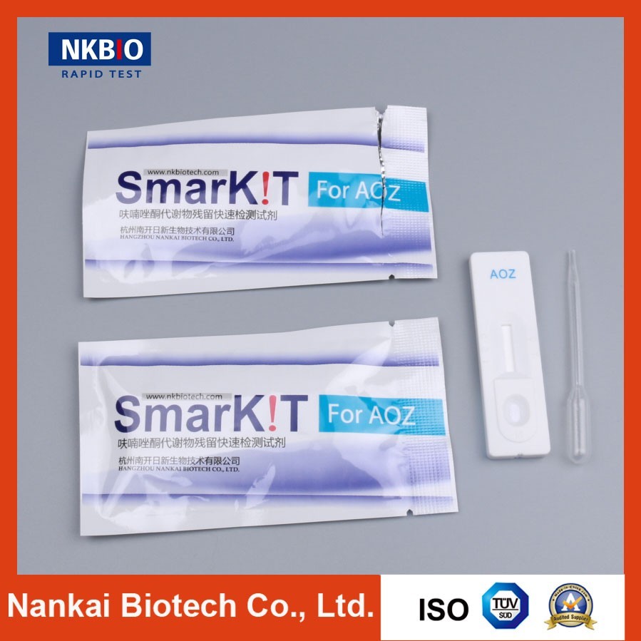 4-in-1 Nitrofurans (AOZ+AMOZ+SEM+AHD) Rapid Test Kit for Honey