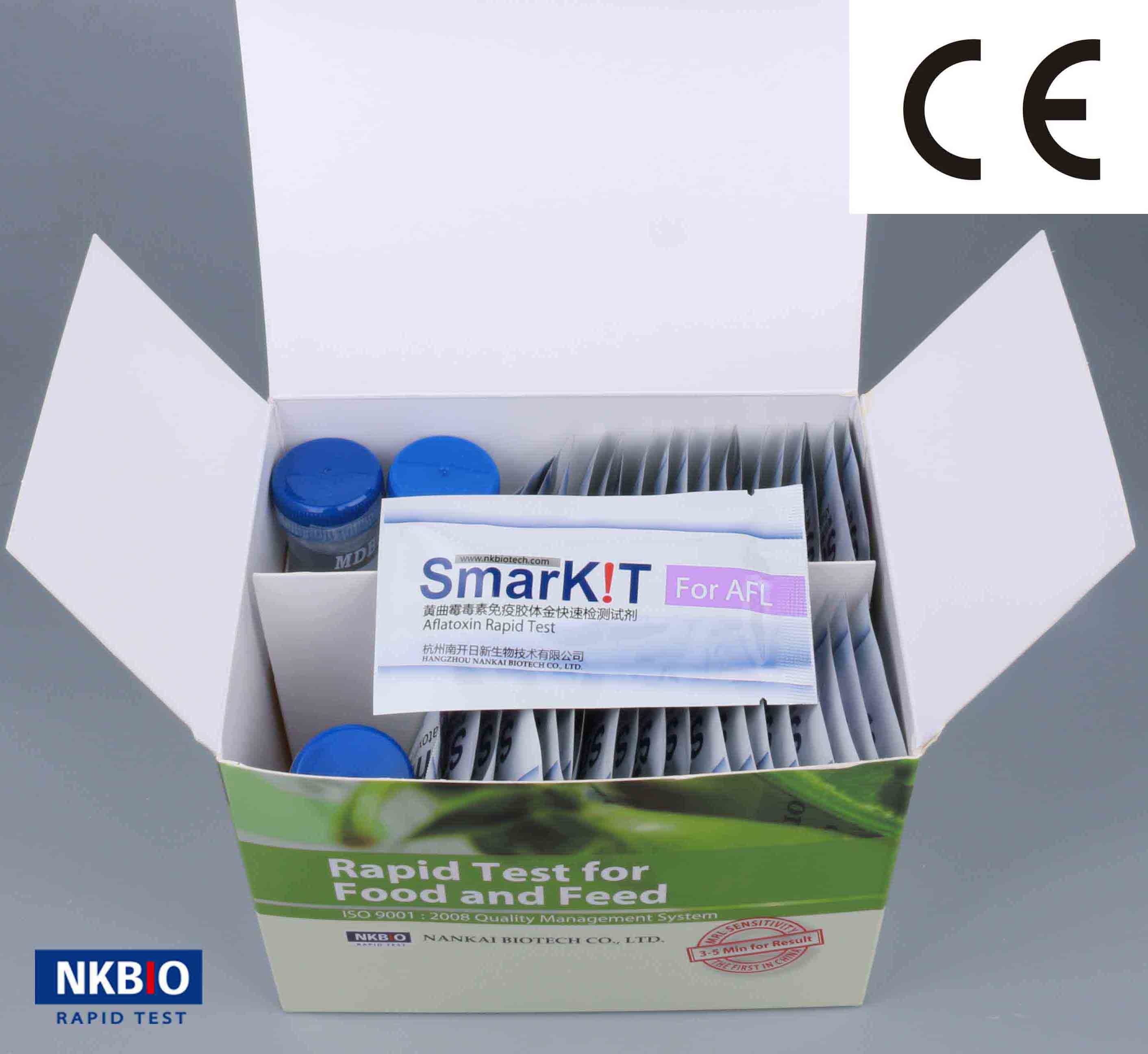 Aflatoxin B1 Rapid Test Kit for Poultry Feed (Mycotoxin Test Strip)